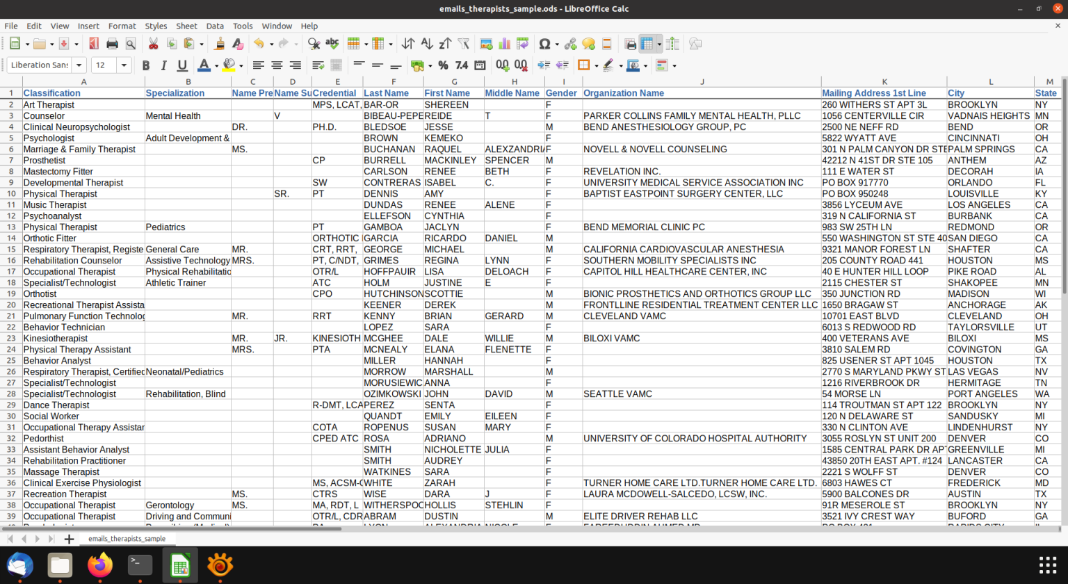 US Doctor Database – Mailing List Store